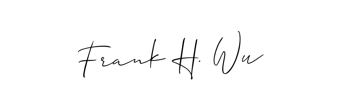 98+ Frank H. Wu Name Signature Style Ideas | Ultimate E-Signature