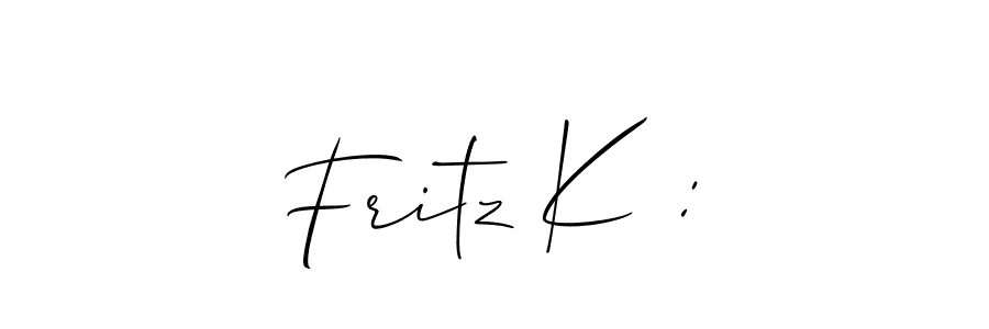 74+ Fritz K : Name Signature Style Ideas | Perfect eSign