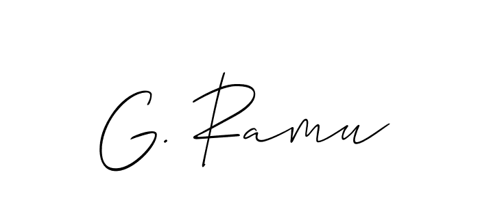 94+ G. Ramu Name Signature Style Ideas | New Electronic Sign