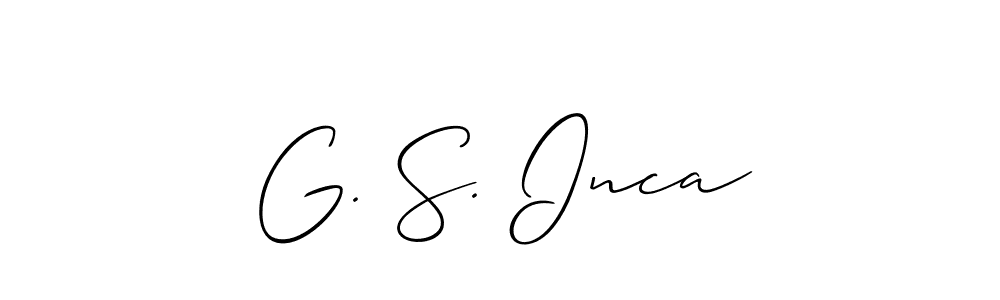96+ G. S. Inca Name Signature Style Ideas | FREE eSignature