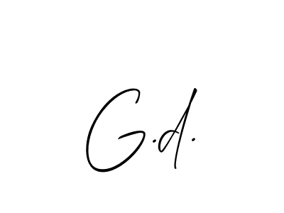 72+ G.d. Name Signature Style Ideas | Fine eSignature