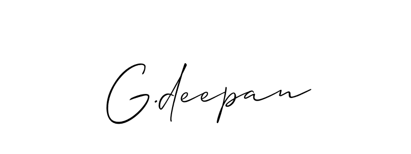 90+ G.deepan Name Signature Style Ideas | Cool Electronic Signatures