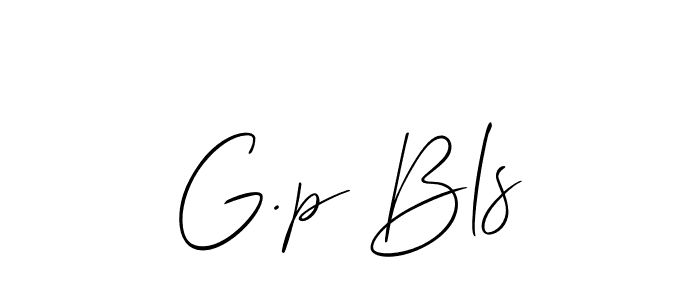 89+ G.p Bls Name Signature Style Ideas | Outstanding Online Signature