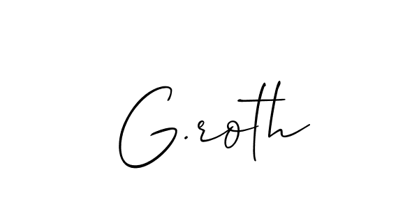 84+ G.roth Name Signature Style Ideas | Super Digital Signature