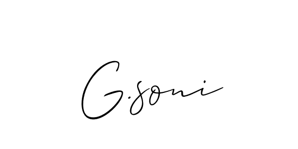 77+ G.soni Name Signature Style Ideas | Ideal Electronic Signatures