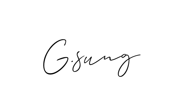 91+ G.sung Name Signature Style Ideas | Perfect Digital Signature