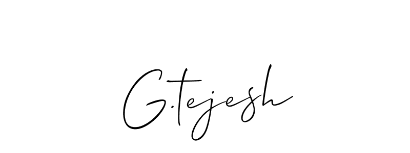 75+ G.tejesh Name Signature Style Ideas | Ideal Autograph