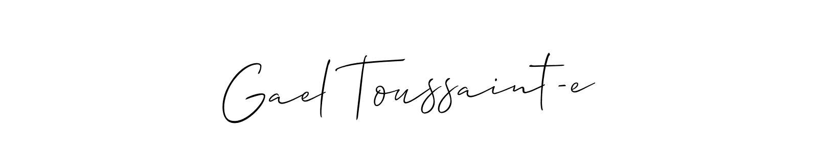 72+ Gael Toussaint-e Name Signature Style Ideas | Professional Digital ...