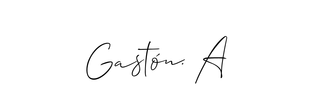 98+ Gastón. A Name Signature Style Ideas | Unique E-Signature