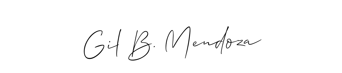 71+ Gil B. Mendoza Name Signature Style Ideas | Professional E-Sign
