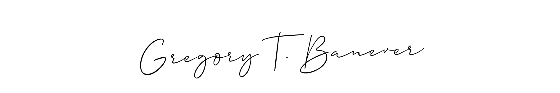 81+ Gregory T. Banever Name Signature Style Ideas | Good E-Sign