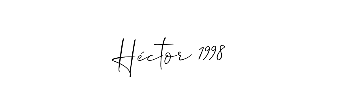 99+ Héctor 1998 Name Signature Style Ideas | Ultimate Electronic Sign