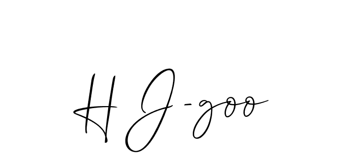 92+ H J-goo Name Signature Style Ideas | Special Electronic Sign