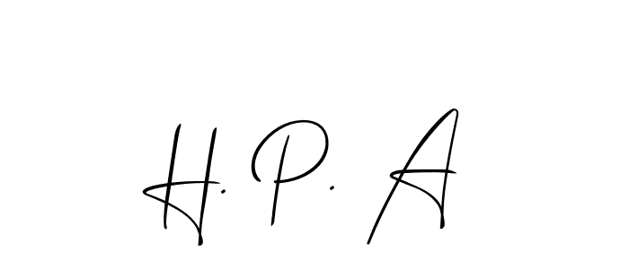 83+ H. P. A Name Signature Style Ideas | FREE Electronic Sign