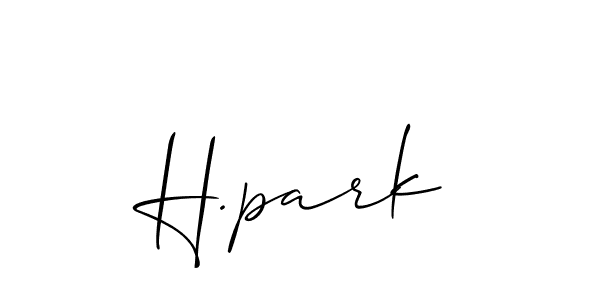 77+ H.park Name Signature Style Ideas | New eSignature