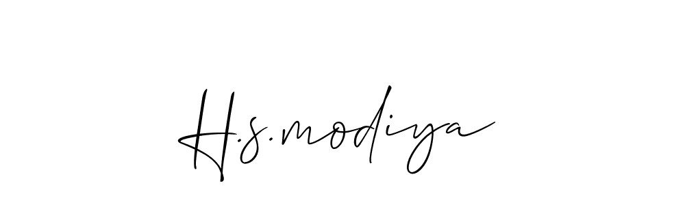 95+ H.s.modiya Name Signature Style Ideas | Excellent Digital Signature