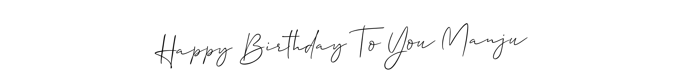 72+ Happy Birthday To You Manju Name Signature Style Ideas ...