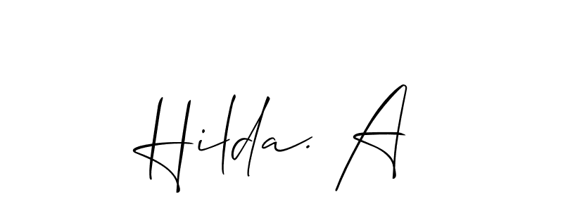 95+ Hilda. A Name Signature Style Ideas | Wonderful E-Sign