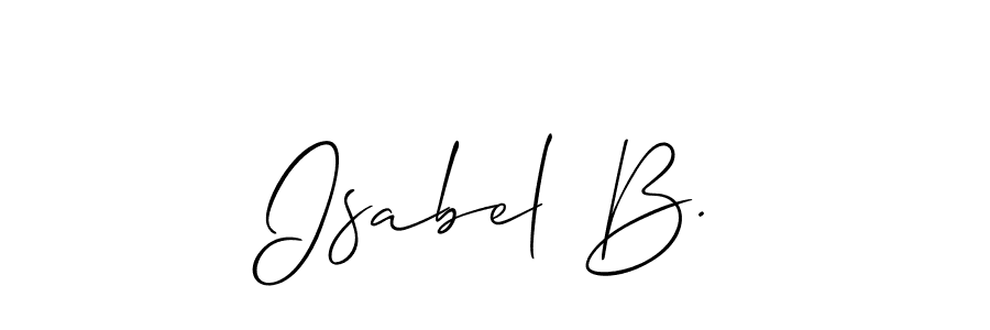 78+ Isabel B. Name Signature Style Ideas | Ideal E-Signature