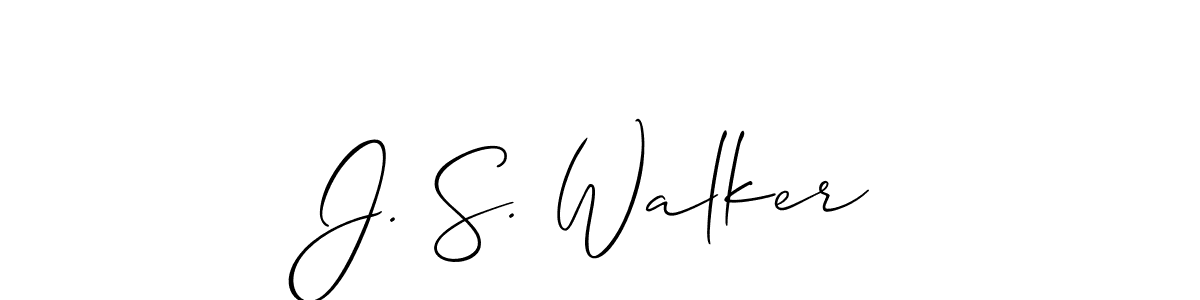 93+ J. S. Walker Name Signature Style Ideas | Good Name Signature