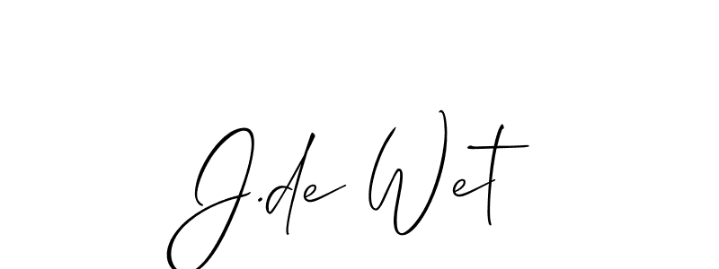 77+ J.de Wet Name Signature Style Ideas | Super Electronic Signatures