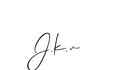 73+ J.k.v Name Signature Style Ideas | Special Autograph