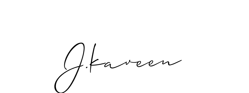 96+ J.kaveen Name Signature Style Ideas | Excellent Autograph