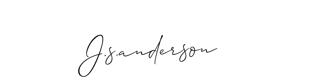 94+ J.s.anderson Name Signature Style Ideas | Super Electronic Signatures