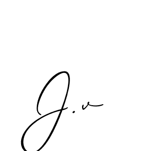 89+ J.v Name Signature Style Ideas | Special Name Signature