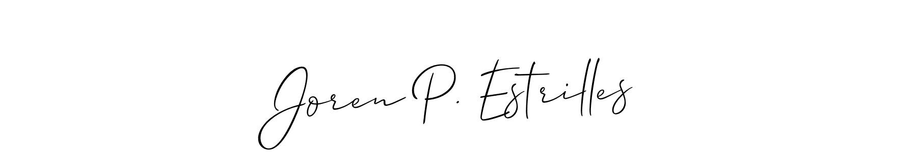 76+ Joren P. Estrilles Name Signature Style Ideas | Superb Electronic Sign