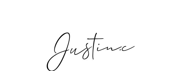 94+ Justin.c Name Signature Style Ideas | Cool Autograph