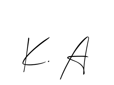 87+ K. A Name Signature Style Ideas | Professional Name Signature