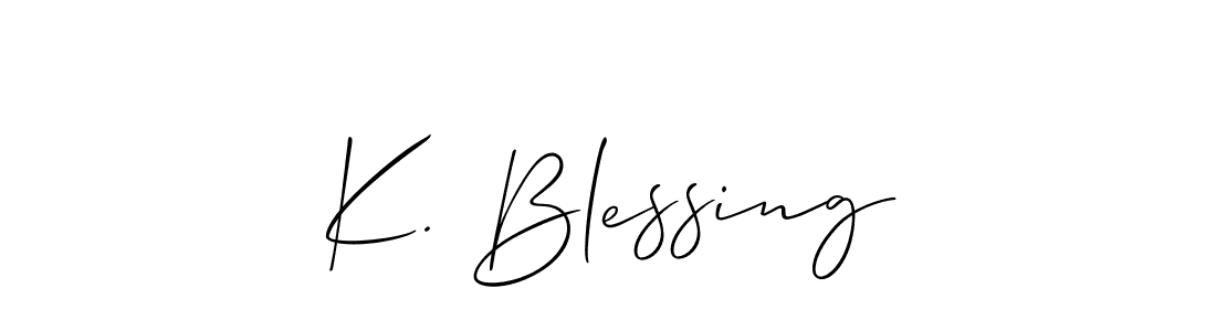 87+ K. Blessing Name Signature Style Ideas | Good Electronic Sign