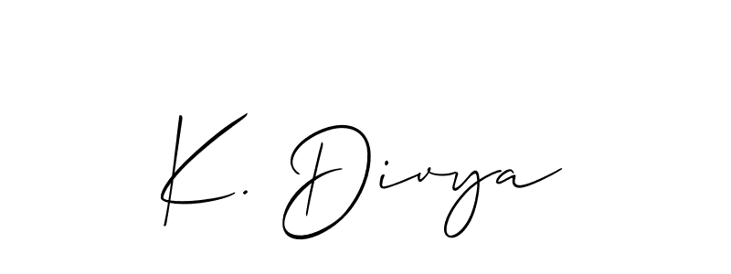 100+ K. Divya Name Signature Style Ideas | Good Online Signature