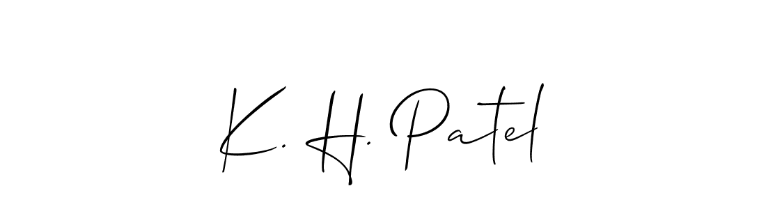 77+ K. H. Patel Name Signature Style Ideas | Superb eSignature