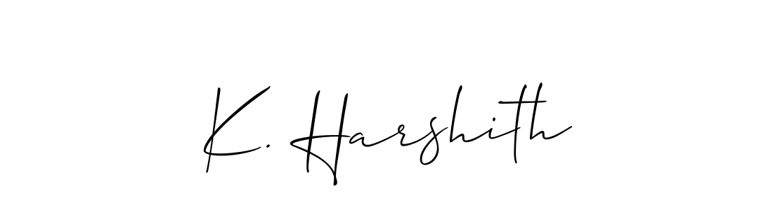 94+ K. Harshith Name Signature Style Ideas | Fine E-Signature