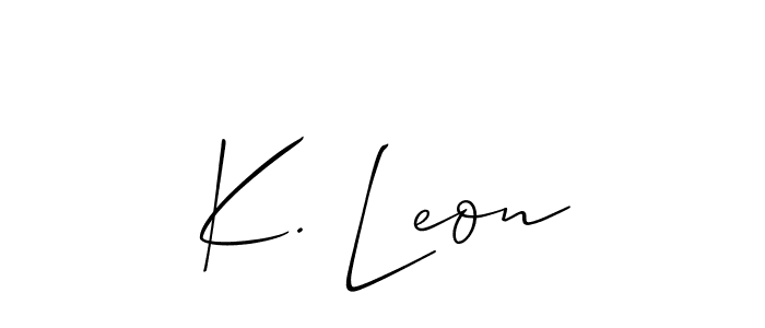 84+ K. Leon Name Signature Style Ideas | Latest Name Signature