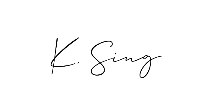 97+ K. Sing Name Signature Style Ideas | Latest Electronic Signatures