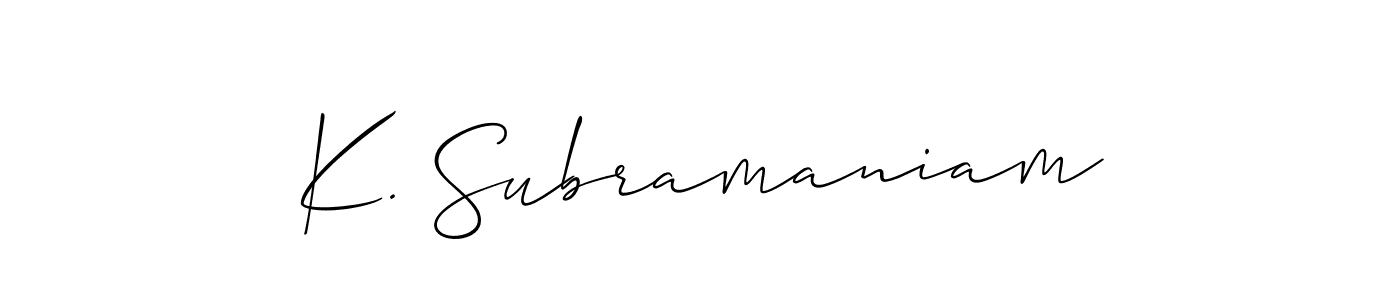 90+ K. Subramaniam Name Signature Style Ideas | Cool Name Signature