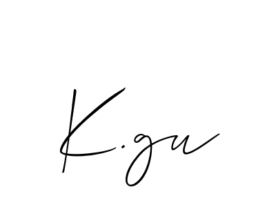 84+ K.gu Name Signature Style Ideas | Latest Electronic Sign