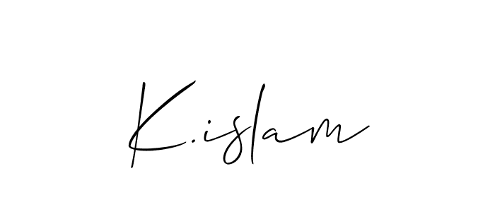 96+ K.islam Name Signature Style Ideas | Unique E-Signature