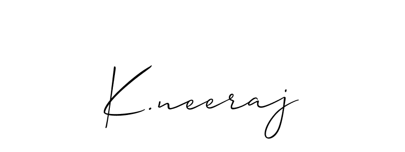 88+ K.neeraj Name Signature Style Ideas | Ultimate Online Signature