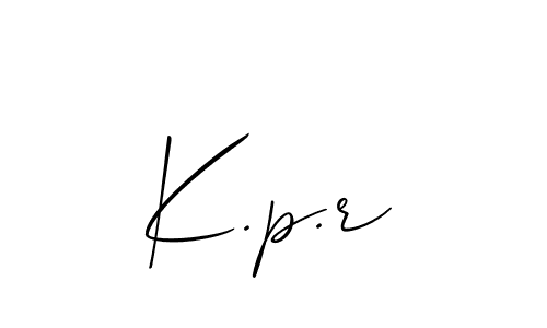88+ K.p.r Name Signature Style Ideas | Special Electronic Sign