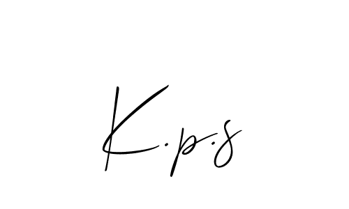 86+ K.p.s Name Signature Style Ideas | Outstanding eSignature