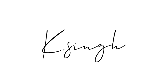 75+ K.singh Name Signature Style Ideas | Outstanding eSignature