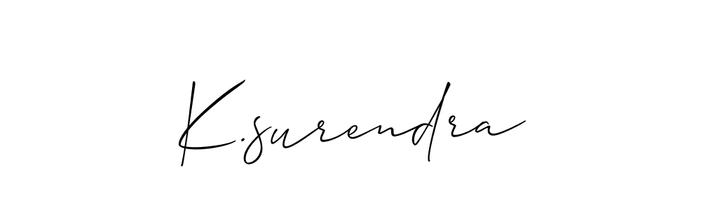 70+ K.surendra Name Signature Style Ideas | New Electronic Sign
