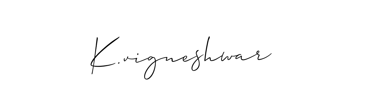 98+ K.vigneshwar Name Signature Style Ideas | Outstanding Online Signature