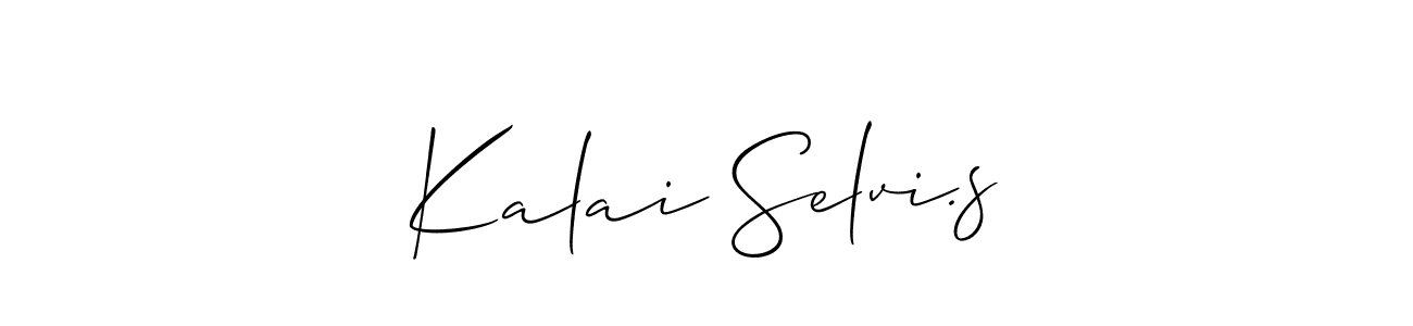 93+ Kalai Selvi.s Name Signature Style Ideas | New Online Signature