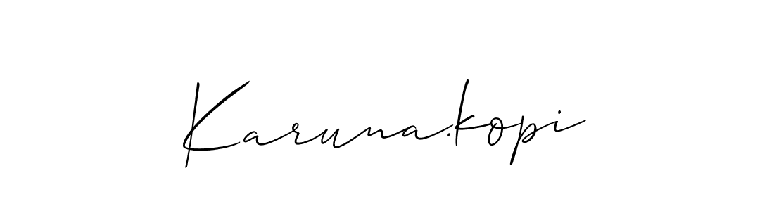 95+ Karuna.kopi Name Signature Style Ideas | Fine Online Autograph