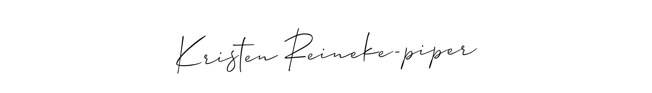 85+ Kristen Reineke-piper Name Signature Style Ideas | Superb Online ...